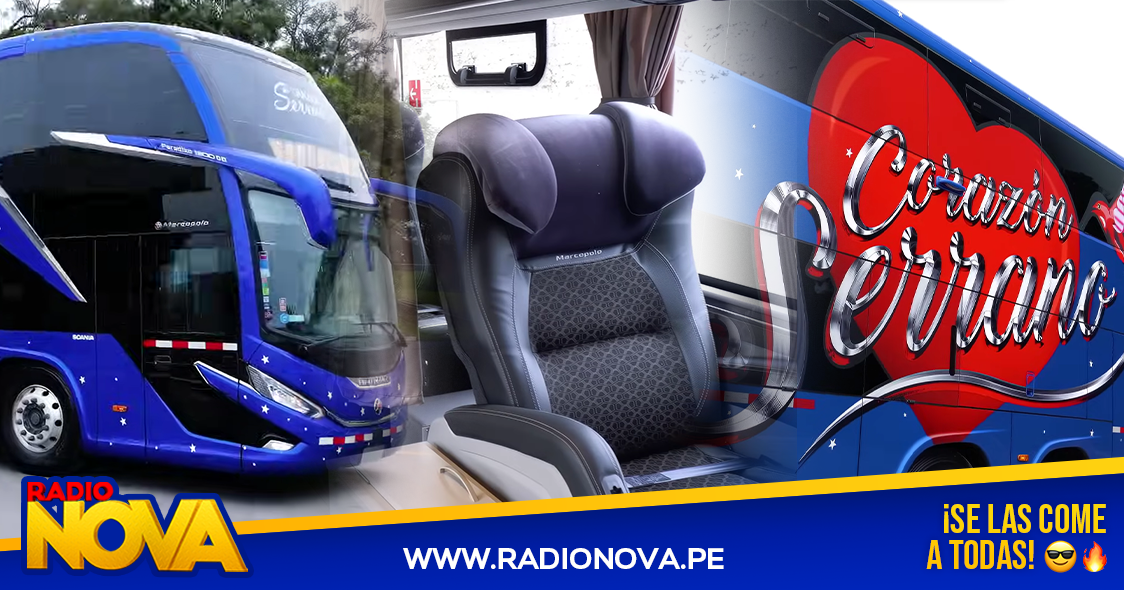 Corazón Serrano: Conoce el moderno bus que transporta a la popular ...